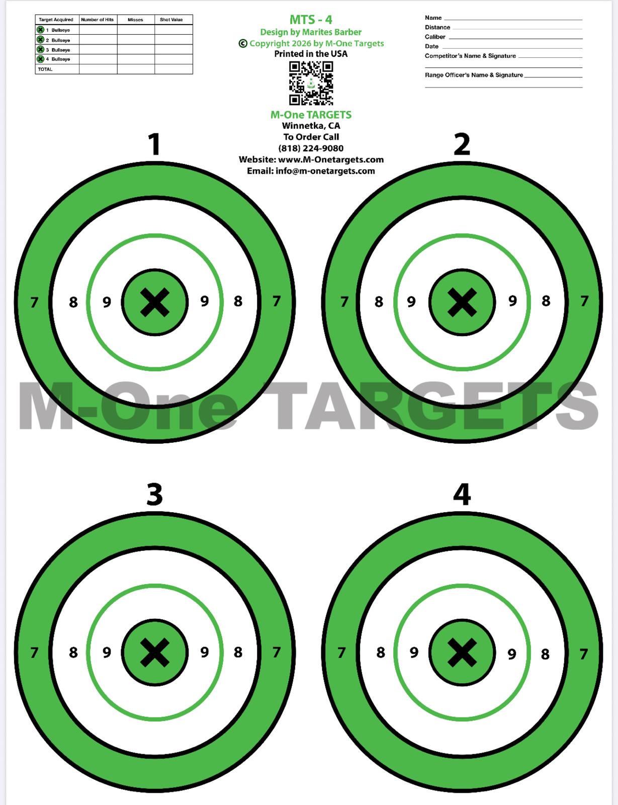 MTS - 4 | M-One Targets